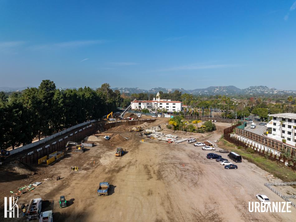 Site prep underway for $2-billion One Beverly Hills development | Urbanize LA